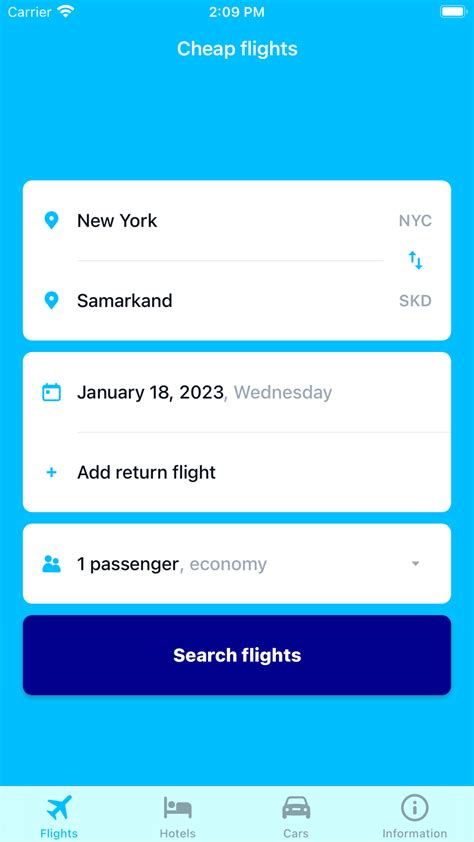 Cheap Flights Booking Hotels Para Iphone Download