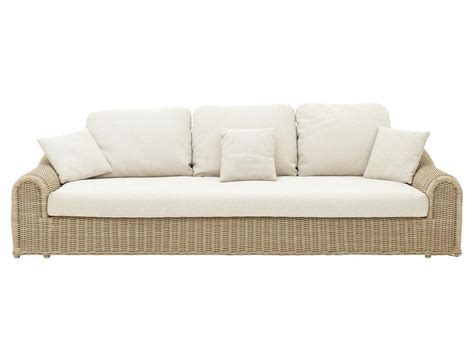 Manutti Outdoor Sofa Stylish Comfortable Seating For Three People European Furniture