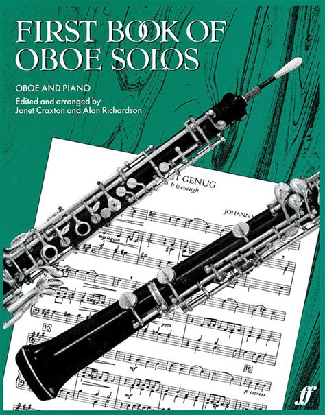First Book Of Oboe Solos Ficks Music