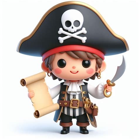 21000 Cute Pirate Illustration Pictures