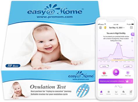 Easy Home Ovulation Test Strips 50 Pack Fsa Eligible