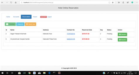 Hotel Booking System Project In Jsp With Source Code And Report