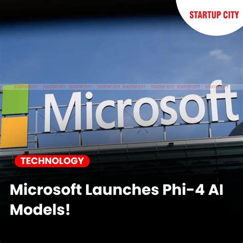 Startupcity India Microsoft Unveils Its Next Gen Ai Models—phi 4 Multimodal Processing Speech