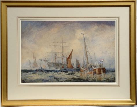 Signed And Dated 1905 Framed With Low Reflect Ultra Violet Filteringglass Image