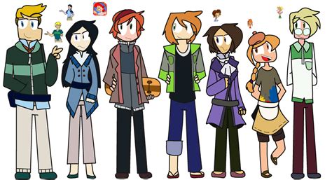 Jumpstart Character Design Test 2 By Superstarsteamcindy On Deviantart
