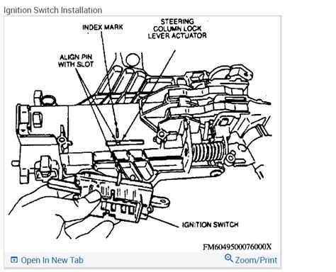 Ranger Ignition Actuator Repair I Have A 96 Ranger And The