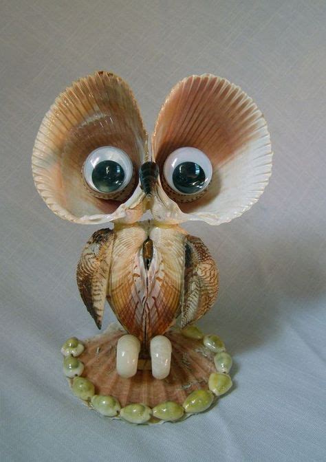Shell Crafts Diy 20 Ideas To Save Today From Sea Shell Characters