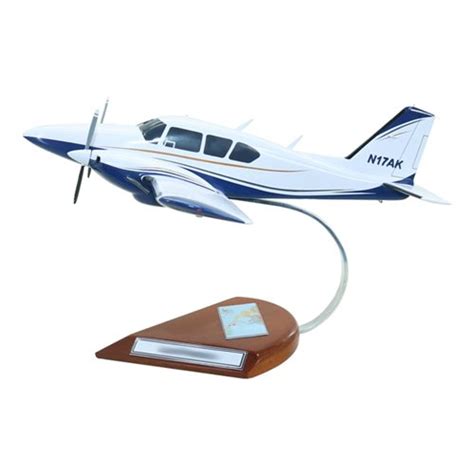 Piper Pa 23 Aztec Custom Aircraft Model