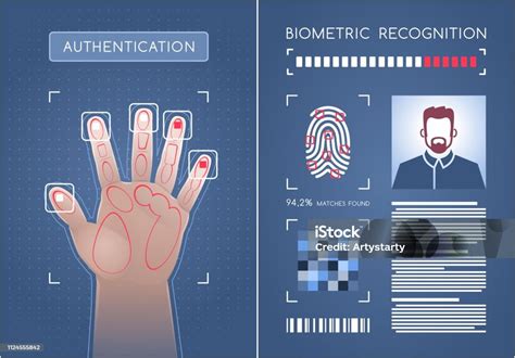 Biometric Authentication Stock Illustration Download Image Now