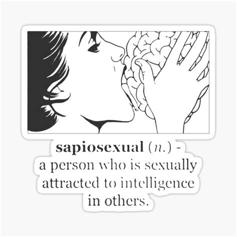 Sapiosexual Definition Sticker By Alexngn Redbubble