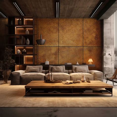 1011 Diamond Rust Acoustic Panel Xstone