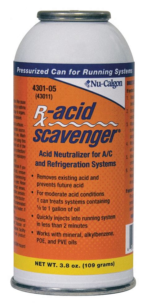 Nu Calgon 3 8 Oz Canister Aerosol Acid Neutralizer 40tc89 4301 05