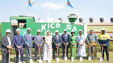 Rdc La Relance Des Activités De Kico Sa Va Permettre La Création Des Milliers Demplois à