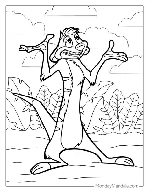 32 Lion King Coloring Pages Free Pdf Printables