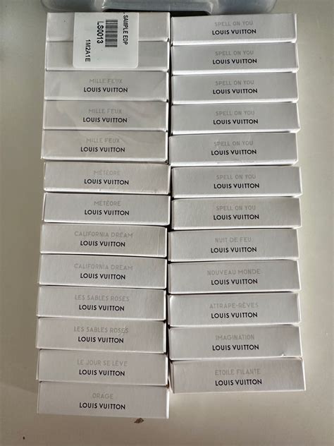 Lv Sample Perfume Beauty And Personal Care Fragrance And Deodorants On Carousell