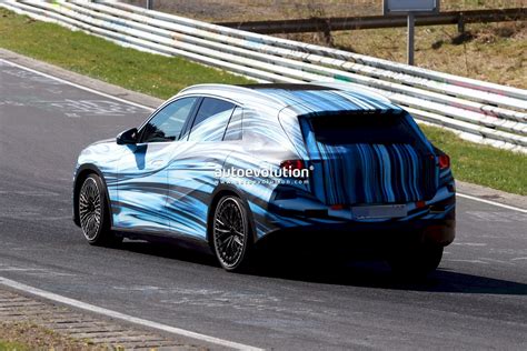 All Electric 2027 Mercedes Benz Glc Spotted Lapping The Ring Like
