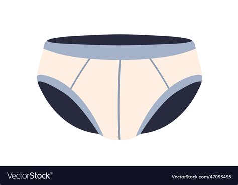 Men Panties Underwear Male Underpants Pants Vector Image