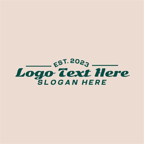 Casual Script Wordmark Logo Brandcrowd Logo Maker