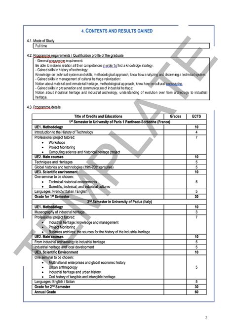 Diplôme Tpti Diplôme Conjoint Supplément Au Diplôme