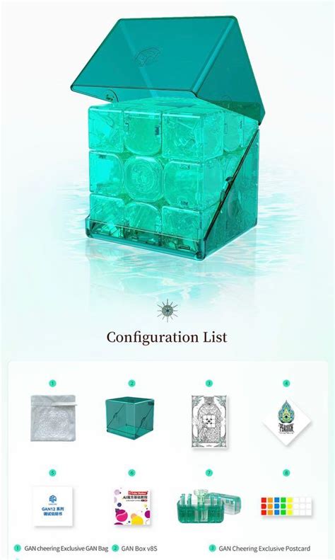 Peacock Gan 12 Maglev Rare Limited Edition Speedcube Hobbies And Toys