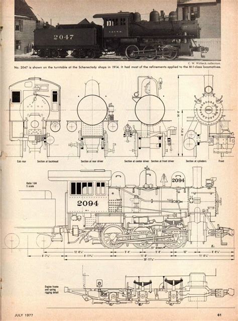 Old Fashioned Train And Blueprints 19th Century Train Design