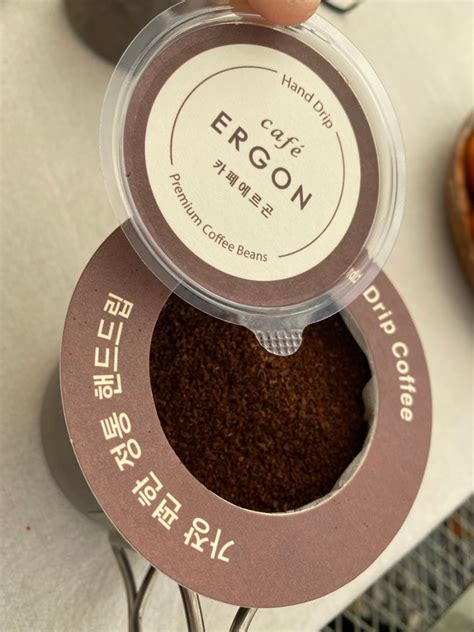 명품커피를 만나보세요 핸드드립 드립커피 드립백커피 으로 감성캠핑 Cafeergon 네이버 블로그