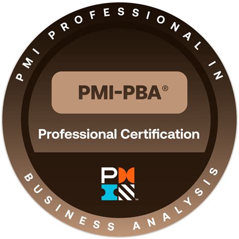 Pmi Professional In Business Analysis Goexam It Learning
