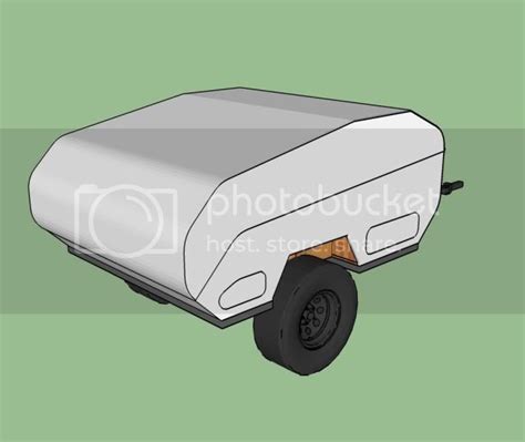 Off Road Clamshell Travel Trailer