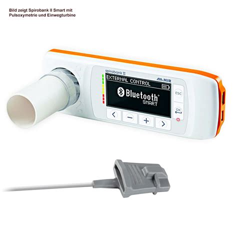 Spirobank Ii Smart Spirometer Mit Bluetooth Ble Inkl Pulsoxymetrie