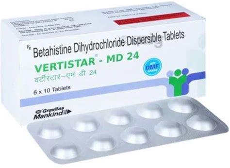 Vertistar Md 24 Mg Tablets At Rs 65 Box In Nagpur Id 2855320269655