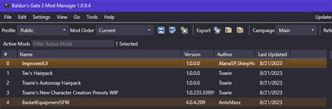 NEED HELP: Modding via BG3 Mod Manager : r/BaldursGate3