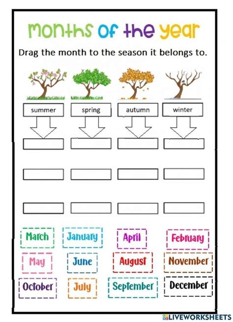 Pin By Maria Magdalena On Inglés Seasons Worksheets English Lessons