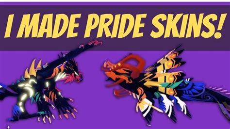 I Made Pride Skins Opralegion And Sigmatox Creatures Of Sonaria