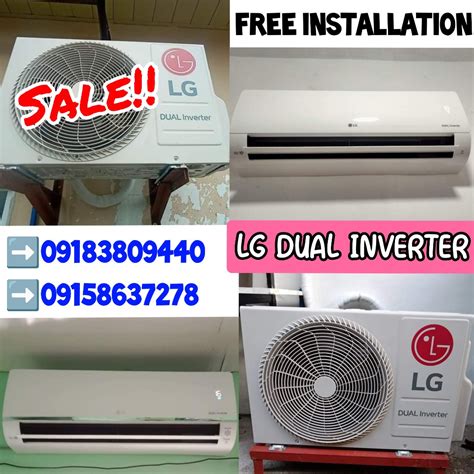 Lg Dual Inverter Split Type Aircon Tv And Home Appliances Air