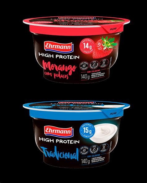 Ehrmann Lança Iogurte Proteico Em Copo No Brasil Mineira Trevo Lácteos Produz A Nova Versão Da