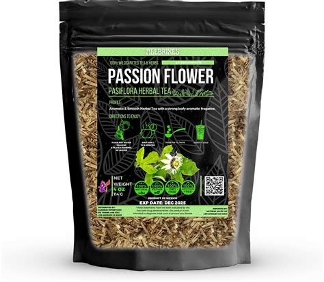 Alebrixes Passion Flower Herbal Tea 4 Oz Whole Dried