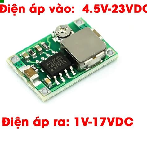 Mạch Hạ áp Mini 360 Mp2307 3a điện Áp 45 28v Dc Dc Module Buck điện