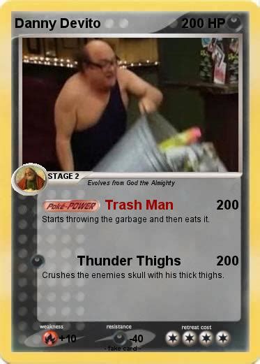 Pokémon Danny Devito 28 28 Trash Man My Pokemon Card