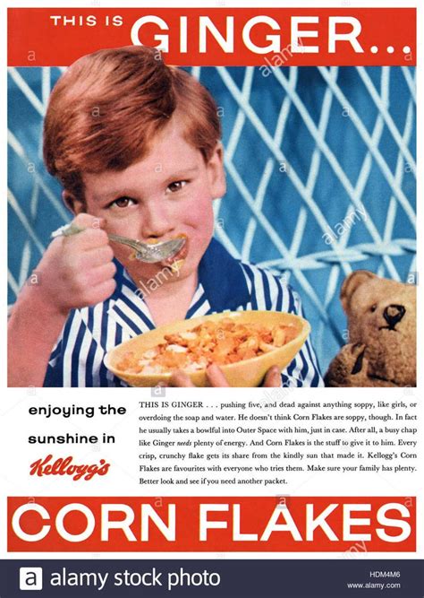 Vintage Corn Flakes Ad 1959