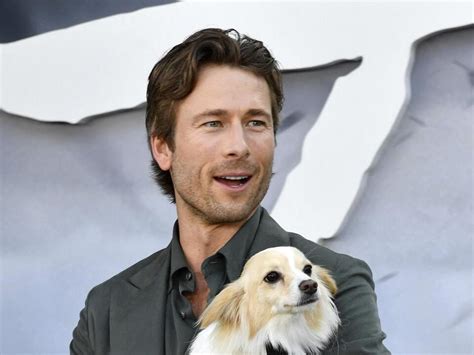 Glen Powells Dog Brisket Everything We Know About The Pup He Brought