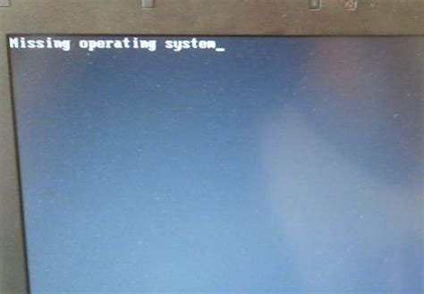 Missing Operating System що робити