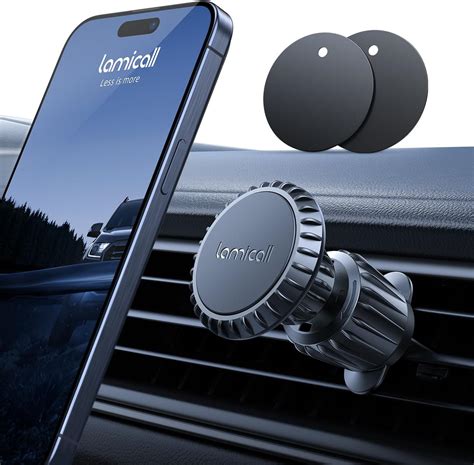 Magnetic Phone Holder Car Mount Lamicall 4th Generation Super Magnet