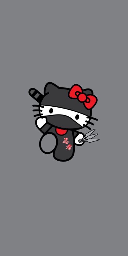 Fondo De Pantalla Negro De Hello Kitty En Alta Definición Página 9