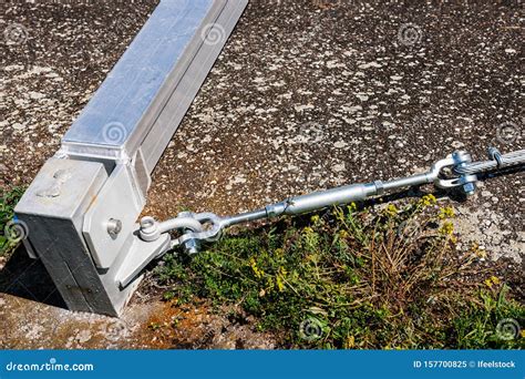 New Aluminum Security Brass Stock Image Image Of Port Ground 157700825