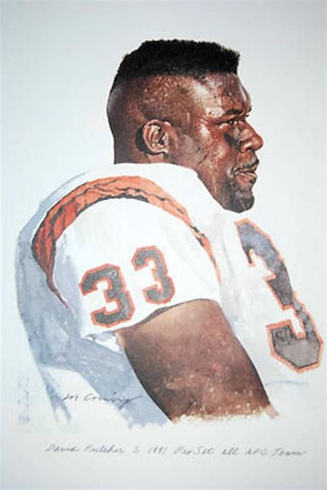 David Fulcher Cincinnati Bengals Rare Art Etsy Cincinnati Bengals Nfl Football Art Cincinnati