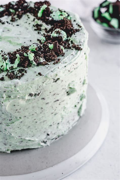 The Best Mint Chocolate Grasshopper Cake Buckets Of Yum