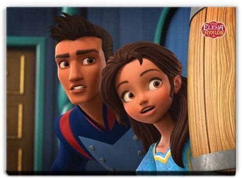 Gabe And Isabel Elena Of Avalor Πίνακας καμβάς Disney