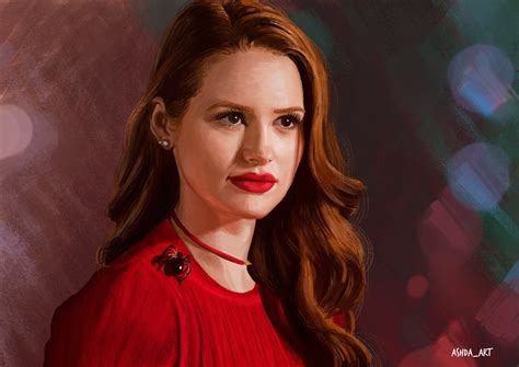 Artstation Cheryl Blossim Riverdale Retrato
