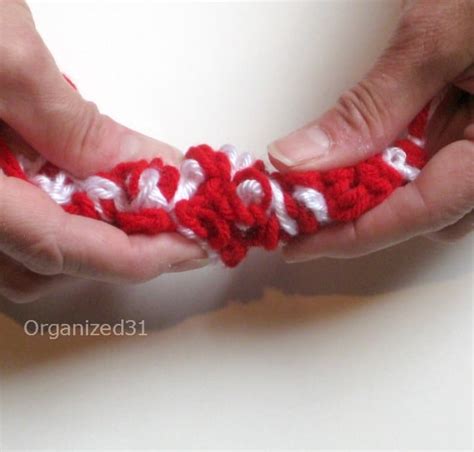 Crocheted Graduation Lei Organized 31