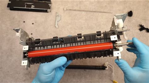How To Replace Fuser Film Sleeve And Lower Pressure Roller On Canon